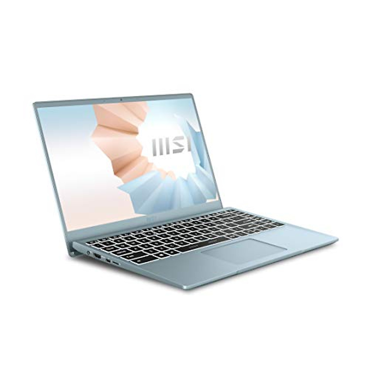 MSI Modern 14 Professional Laptop: 14" IPS-Level Thin Bezel Display,Intel Core i7-1165G7, Iris Xe, 8GB, 512GBSSD, Win10, Blue Stone(B11MO-241)