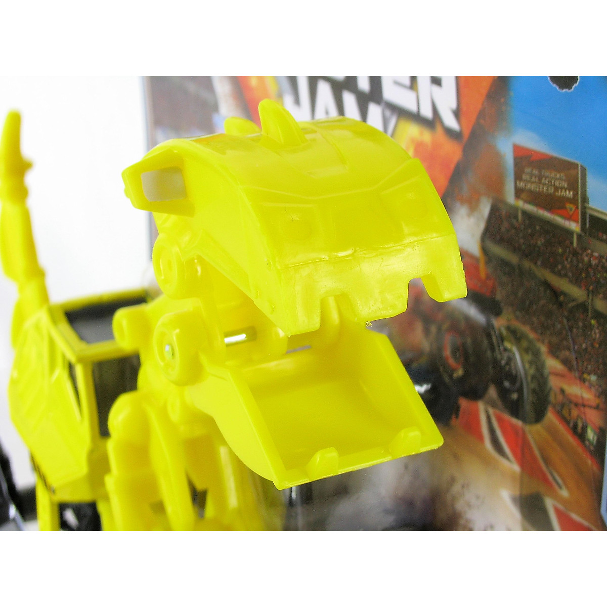 Monster Jam 2023 1:64 Diecast Dirt Squad Series 8 Dugg The Excavator (Yellow)