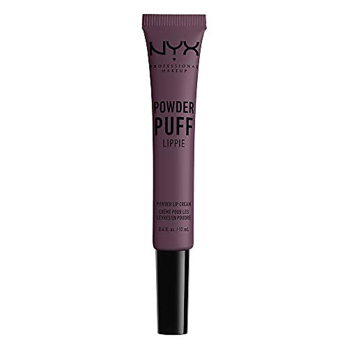 NYX PROFESSIONAL MAKEUP Powder Puff Lippie Lip Cream, Liquid Lipstick - Detention (Deep Plum)