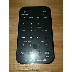 Replacement TV Remote Control Controller for Bose Wave Music System IV Audio System CD Player