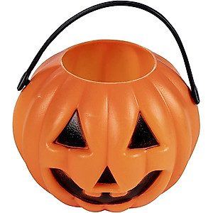 Spooky Halloween Candy Buckets for Trick or Treating (24 Pack)