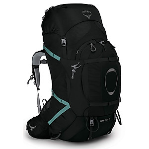 Osprey Ariel Plus 85L Women's Backpacking Backpack, Black, WM/L