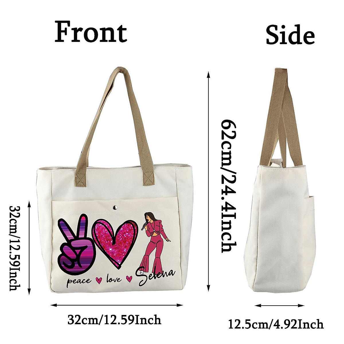 BLUPARK Song Makeup Bag - Singer Inspired Cosmetic Bag - Music Gift