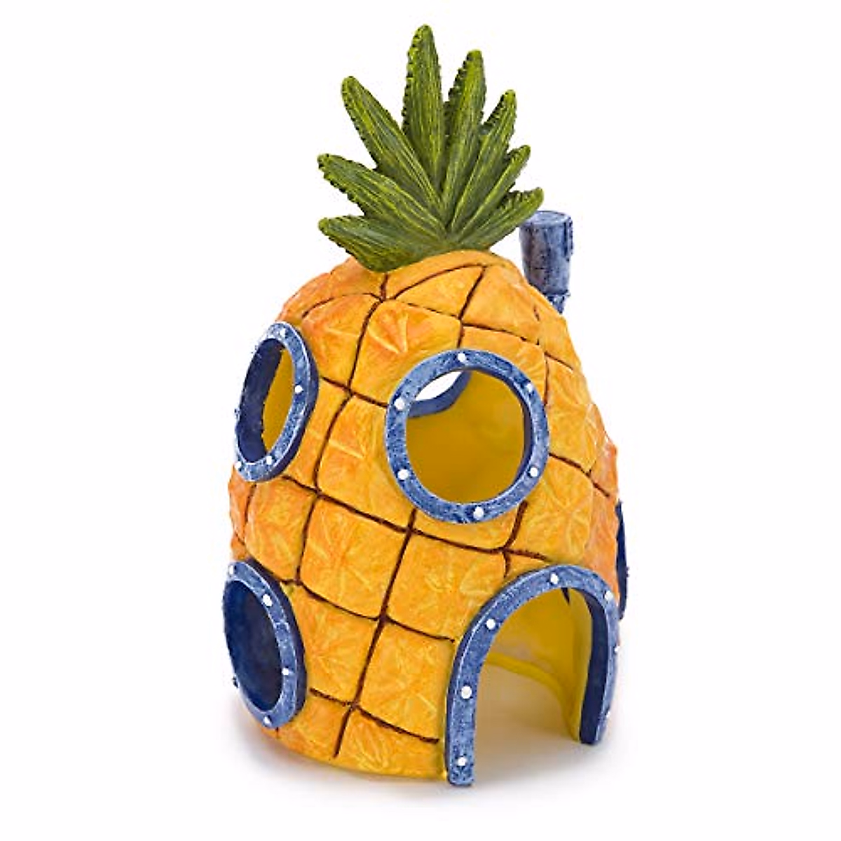 Penn-Plax Spongebob Squarepants Officially Licensed Aquarium Ornament – Spongebob’s Pineapple House – Large