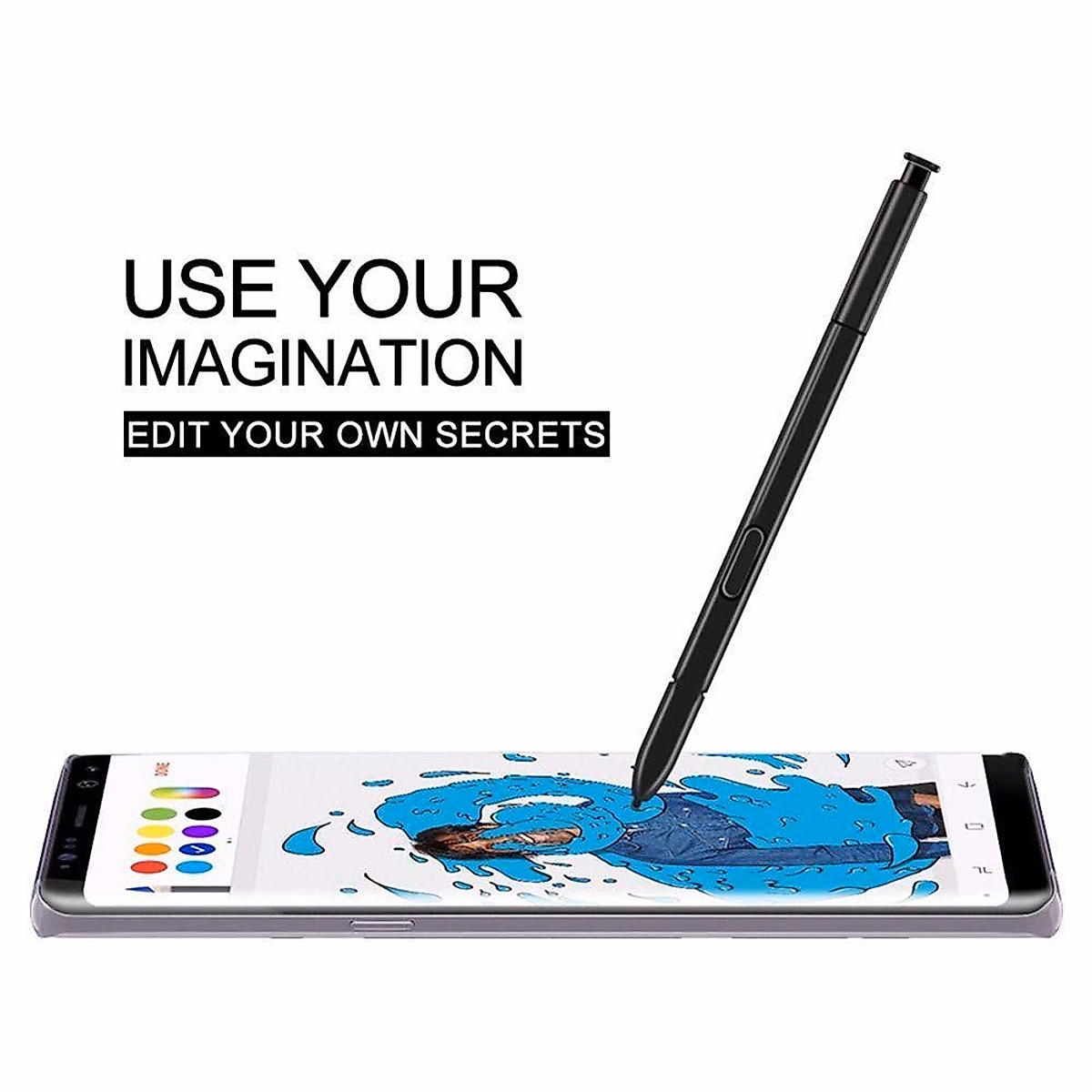 Galaxy Note 8 Pen Replacement Stylus Touch S Pen Galaxy Note 8 Note8 N950 Stylus Touch S Pen +Tips/Nibs+Eject Pin Black