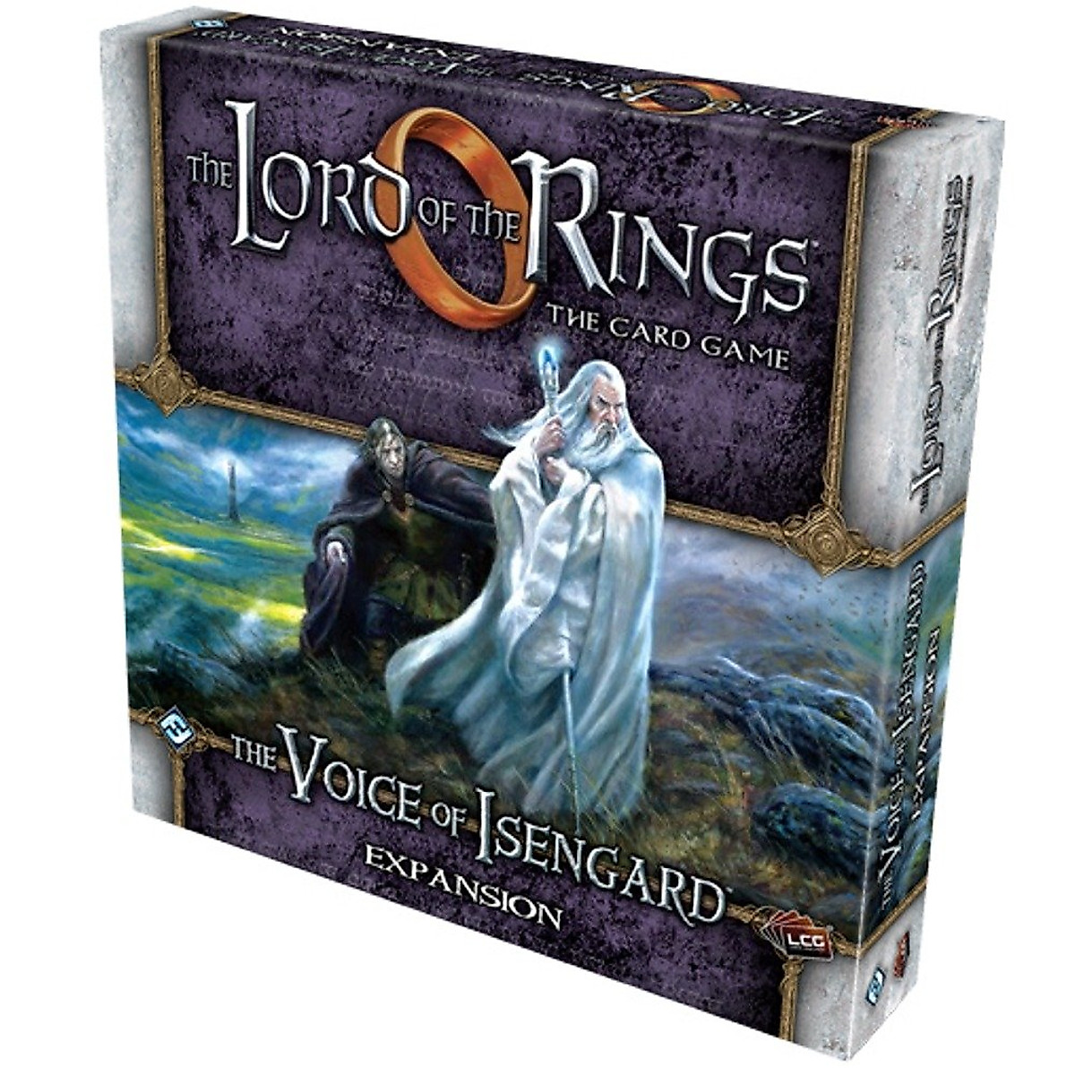 The Lord of the Rings The Card Game The Voice of Isengard DELUXE EXPANSION - Cooperative Adventure Game, Strategy Game, Ages 14+, 1-4 Players, 30-120 Min Playtime, Made by Fantasy Flight Games