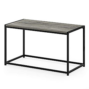 FURINNO Camnus Modern Living Coffee Table, French Oak Grey