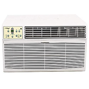 Koldfront WTC12001WSLV 12,000 BTU 208/230V Through the Wall Heat/Cool Air Conditioner with Sleeve