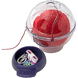 Prym The Yarnit Yarn Solutions, Clear/Purple