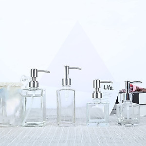 Cabilock Hand Soap Bottle Pump Liquid Bottle Dispenser for Shampoo Essential Oil Blends