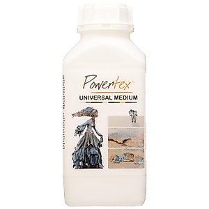 Powertex Transparent/Textile Hardener 500 g, Other Material, Multi-Colour, 500 g, Set of Pieces