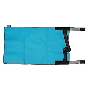 Dpofirs Toddler AirplaneFootrest for Kids, Portable Toddler Travel Bed, Leg Rest for Kids to Lie Down and Sleep On Long Flights, Airplane Seat Extenderfor Baby for Airplane Seat (Sky Blue)