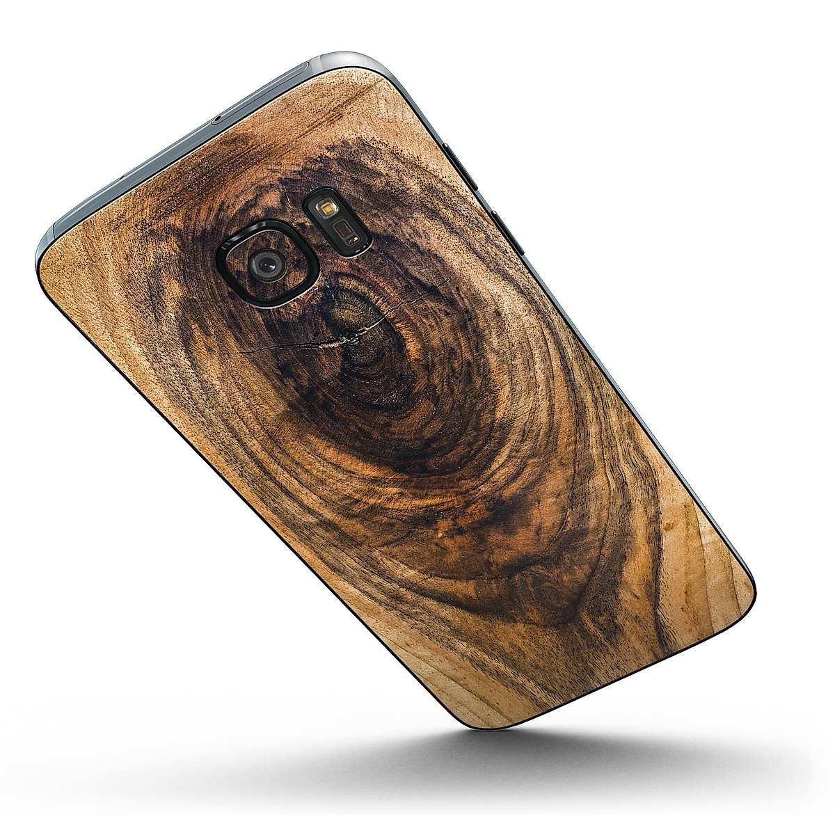 Design Skinz Design Skinz Light Knotted Woodgrain Full-Body Wrap Decal Skin-Kit for The Galaxy S9 Plus