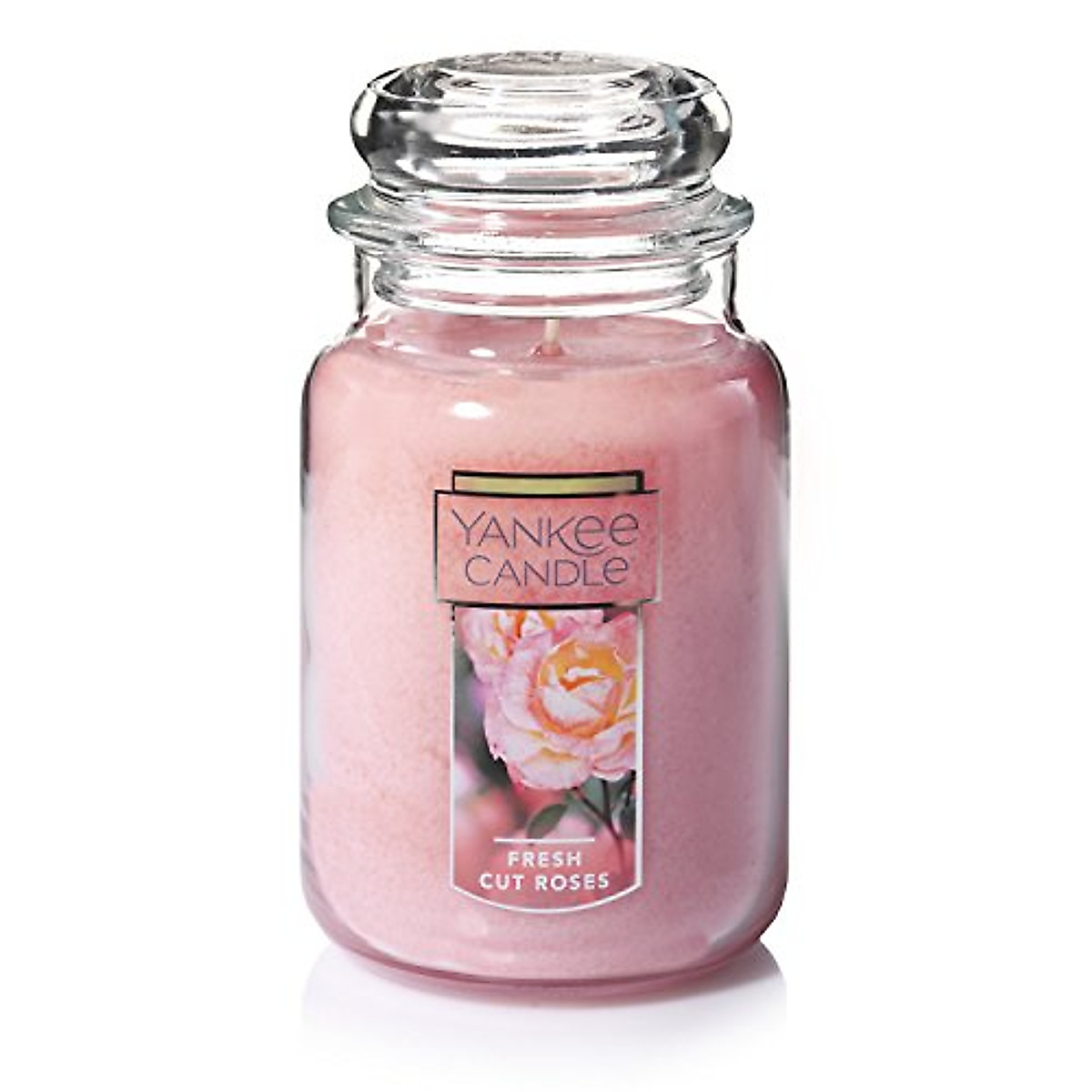Yankee Candle Fresh Cut Roses and Vanilla Cupcake Scented 22oz Large Jar Candles (2-Pack)