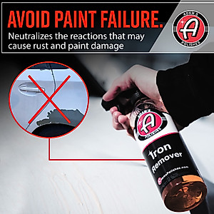 Adam's Polishes Iron Remover 5 Gallon - Iron Out Fallout Rust Remover Spray for Car Detailing | Remove Iron Particles in Car Paint, Motorcycle, RV & Boat | Use Before Clay Bar, Car Wax or Car Wash