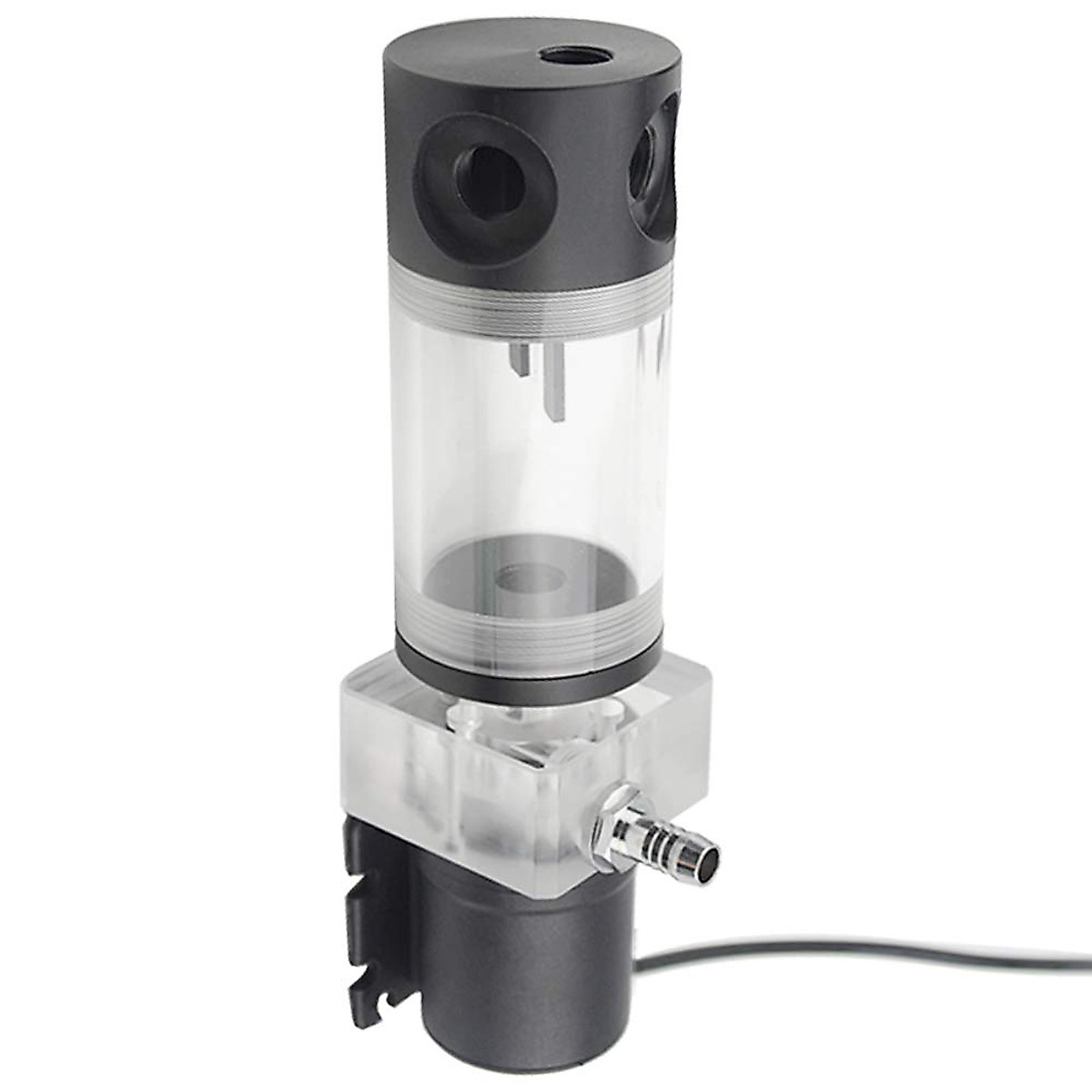 BXQINLENX 600L/H 19W DC12V CPU Cooling Heat Exchanger Water Pump Tank 86 ml CO2 Cooler