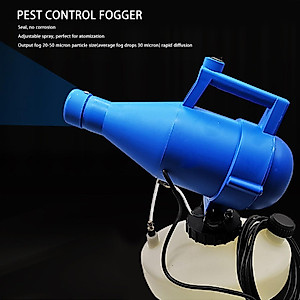 4.5L Electric ULV Portable Fogger Sprayer Machine Mist Cold Fogger 32.8ft Spraying for Yard Hotel ( Plug 110V)