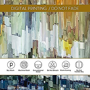 YEZEX Shower Curtain for Bathroom - Waterproof Polyester Fabric Shower Curtains for Modern Home Bathroom Decorations, Machine Washable 72"x78" (PaintingGraffiti)