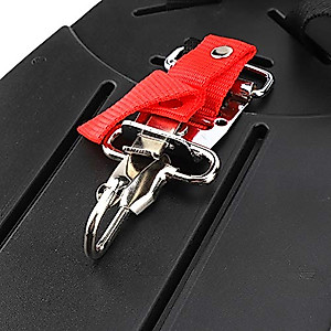 YILUFA Trimmer Harness Strap,Universal Trimmer Double Shoulder Strap Mower Nylon L-Shaped Belt for Brush Cutter Garden