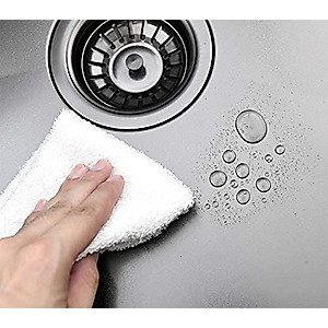 Friho 33x22 Inch Workstation Topmount Single Bowl Handmade Farmhouse Drop in Black Kitchen Sink, Black Stainless Steel Farm Sinks with Dish Grid,Dish Drainer,Cutting Board Basket Strainer