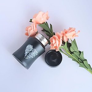 4.5 Inches Small Urn for Human Ashes Stainless Steel Mini Cremation Urn Small Keepsake Urn Human Ashes Container Memorial Ashes Container