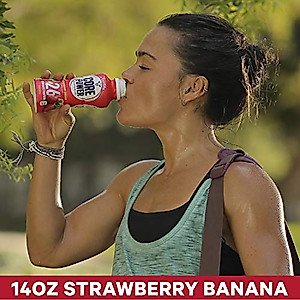 Fairlife Core Power 26g Protein Milk Shakes, Ready To Drink for Workout Recovery, Strawberry Banana, 14 Fl Oz