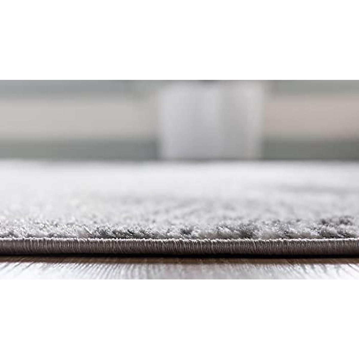 Rugs.com Monte Carlo Collection Rug – 5' x 8' Dark Gray Medium Rug Perfect for Living Rooms, Large Dining Rooms, Open Floorplans