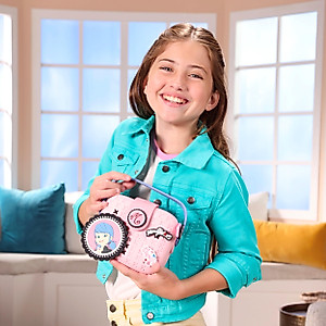 Miraculous Ladybug - Pop n' Swop Marinette Pink Purse for Girls and Women, with 3 Clip-on Badges, Handle and Zipper, Lightweight Durable Waterproof Handbag (Wyncor)