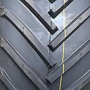 TRIBLE SIX set of 2 Tubeless 20x10.00-8 4PR Load Range B Turf Tires for Lawn Garden Mower 20-10-8 Turf Bias LRB For Garden Lawn Mower Tractor Golf Cart Tires 2010-8