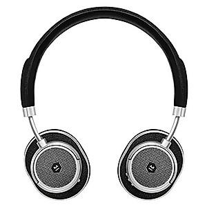 Master & Dynamic MW50+ Wireless Headphones Silver/Black (Renewed)
