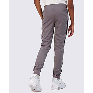 3 Pack Boys Tricot Sweatpants Joggers Kids Boy Jogger Sweatpant Pant Track Pants Athletic Workout Gym Apparel Training Fleece Tapered Slim Fit Tiro Soccer Casual Clothing,Set 6,XL (18/20)