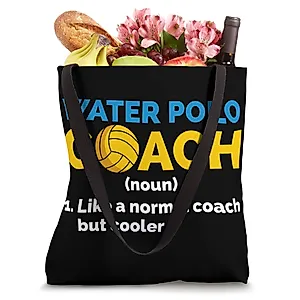 Water Polo Coach Sports Player Lover Expert Coach Graphic Tote Bag
