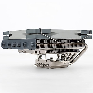 Thermalright AXP120-X67 Low Profile CPU Air Cooler with Quite 120mm TL-C12015 PWM Fan, 6 Heat Pipes, 67mm Height, for AMD AM4/Intel LGA 1700/1150/1151/1155/1156/1200/2011/2066