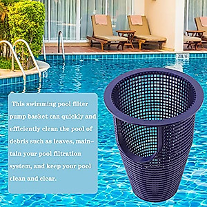 ELIUNG 070387 Strainer Basket Suitable for Whisper-flo Intelli-flo Pump Basket Replace 070387 for Pentair Whisperflo Intelliflo Pumps Swimming Pool Pump Basket (Blue)