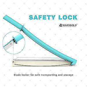 MARIGOLD Paper Cutter Corner Puncher - 12" Paper Guillotine 2-in-1 Paper Trimmer