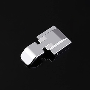 TISEKER Zipper Foot and Invisible Zipper Foot for All Low Shank Snap-On Singer, Brother, Babylock, Euro-Pro, Janome, Kenmore, White, Juki, New Home, Simplicity, Necchi and Elna Sewing Machines