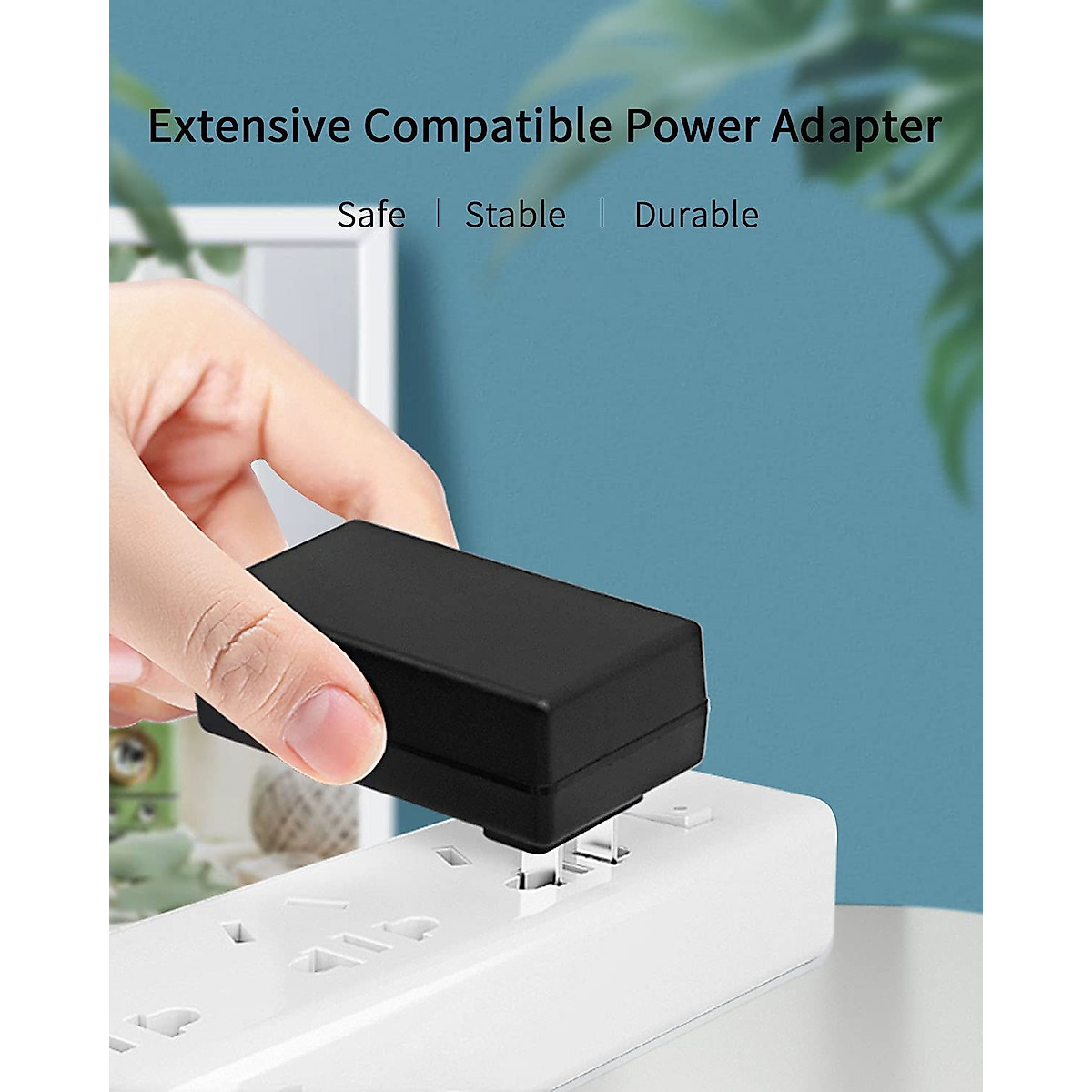 19V 2A AC DC Power Supply Adapter [19 Volts 2 Amps] US Wall Charger, DC Plug 5.5x2.1mm & 2.5mm for 19volt 0.5A 0.8A 1A ~ 2A, 500mA 800mA 1000mA ~ 2000mA Equipment