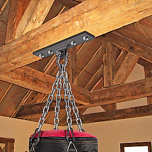 Dolibest Ceiling Mount Swing Hanger Heavy Duty Swing Set Hook for Porch Swing Hammock Chair Yoga Silk Suspension Straps Gymnastic Ring, Wall Anchor for Resistance Bands (900LB)