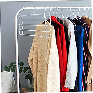 HANABASS 3pcs Tie Rack Hanger Hanger for Pants Multipurpose Hanger Skirt Clothes Hanger Skirts Hangers Leggings Hanger Coat Hanger Pants Rack Trousers Space Saving Hangers Jeans Hangers Pp
