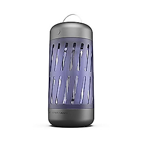 SKEETER HAWK Premium Mosquito Zapper | Plug-in Bug Zapper with 360º Electrical Grid & UV Light Technology - No Pesticides, Chemicals Or Odors, Black & Blue, One-Size