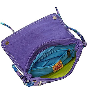 Laurel Burch Mythical Dogs Crossbody (Multi)