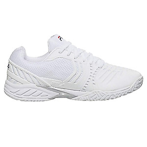 FILA Women's AXILUS 2 Energized Sneaker, White/White Navy, 8