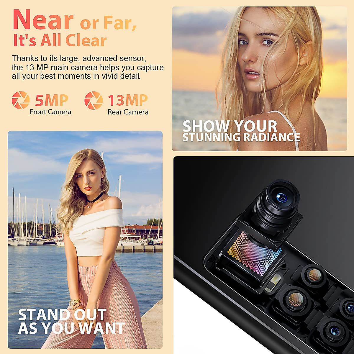 ANTEMPER Tablet 10.1 Inch Android 10 Tablets with 4G RAM, 64GB Storage, Octa-Core Processor, 4G Phone, 13MP Camera, Bluetooth, WiFi, GPS, Dual Sim Card Slot, HD Touchscreen, (Black)