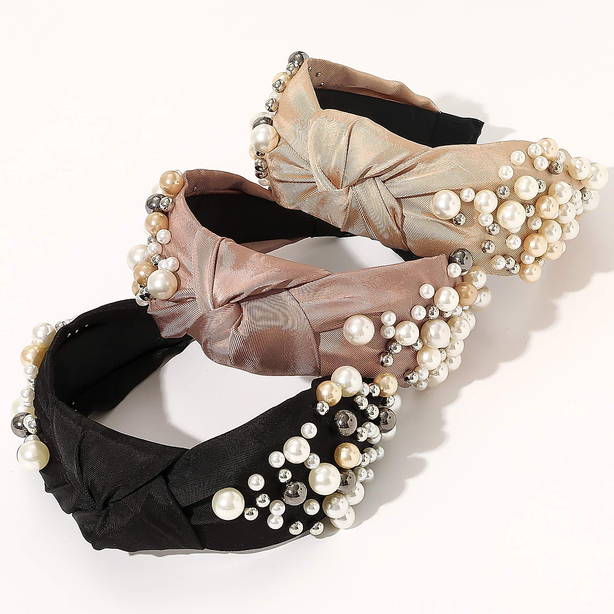 Ivyu Headbands for Women Head Bands - 6 Diademas Para Mujer De Moda Padded Hair Accessories Hairbands for Girls No Slip Fashion Cute Headband Gift for Women