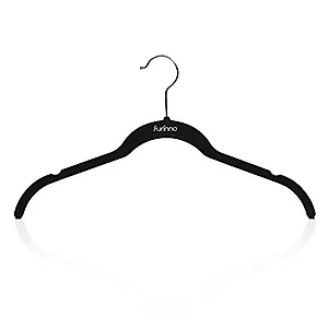 Furinno Dress/Shirt Hanger, Pack of 30, Black