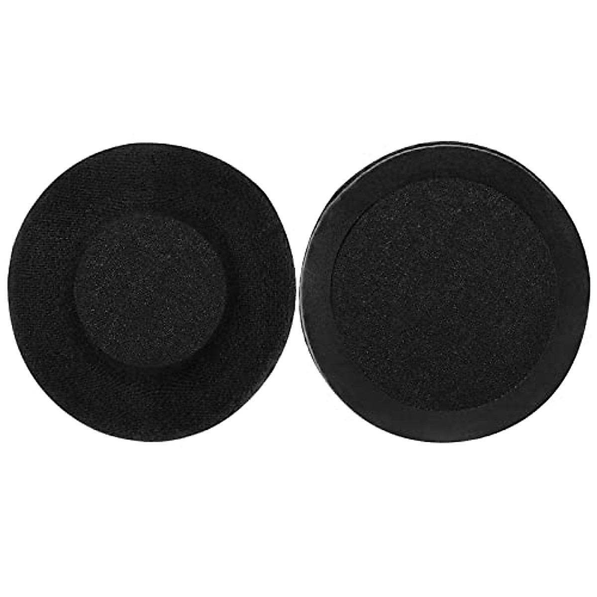 Geekria Comfort Velour Replacement Ear Pads for AKG K240, K240S, K240 Studio, K240 MKII, K241 Headphones Ear Cushions, Headset Earpads, Ear Cups Repair Parts (Black)