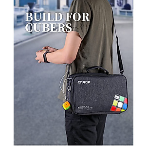 Taolele QY Toys Carrying Bag Box Storage Case Portable Handbag Shoulder Bag for Magic Cubes Game Tourism Traveling