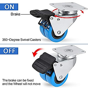 SPACECARE Furniture Dolly Adjustable Mobile Roller Mini Fridge Stand Washing Machine Stand with 8 Locking Swivel Wheels Universal Mobile Base Moving Cart for Dryer Refrigerator, Capacity 500 Lbs,White