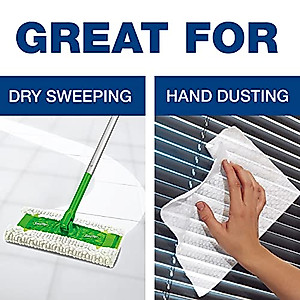 Swiffer Professional Duster Dry Cloth Sweeping Pad Refills for Swiffer Sweeper (Case of 6 Boxes, 32 Refills per Box)