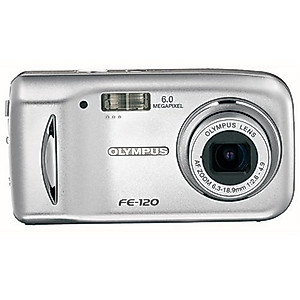 Olympus FE-120 6MP Digital Camera with 3x Optical Zoom